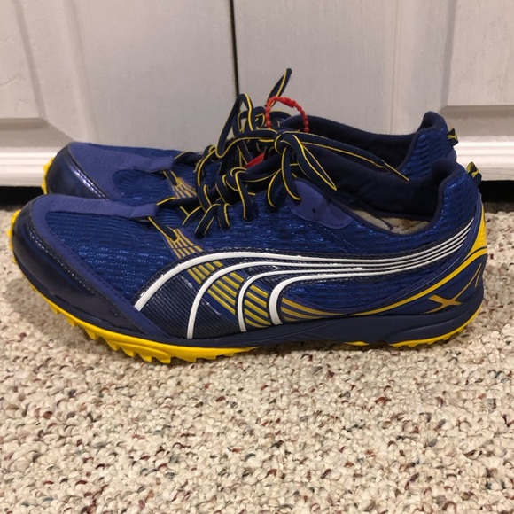 Puma | Shoes | New Puma Haraka Xc Womens Size 95 Blue And Yellow ...